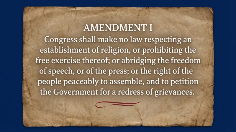 1st amendment word for word: Verbatim text and clause-by-clause guide
