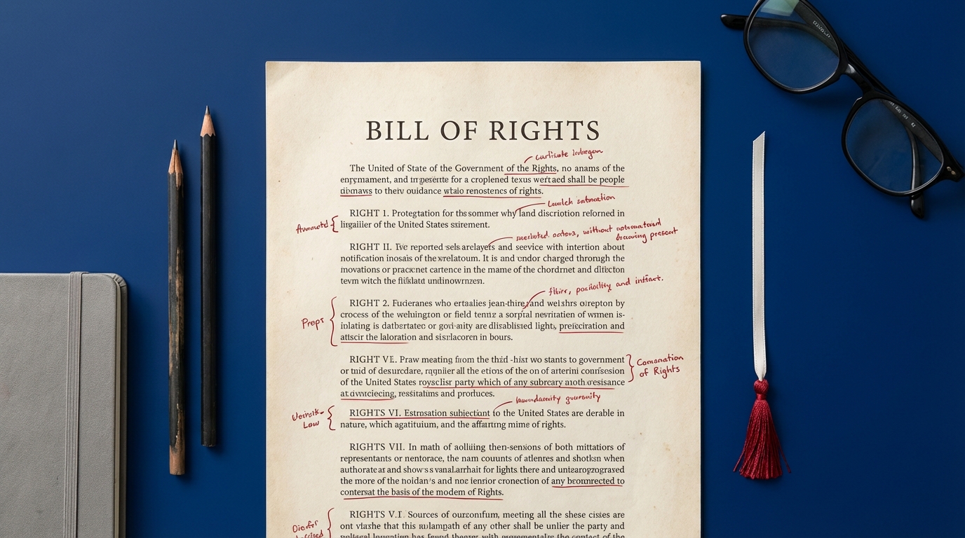How to remember the 10 Bill of Rights: a practical bill and rights plan