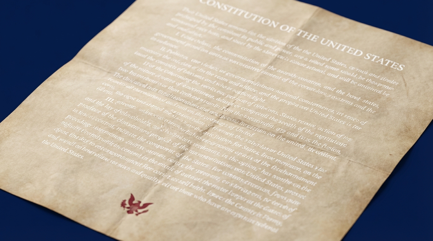 constitution of the united states text: how long is a presidential term ...