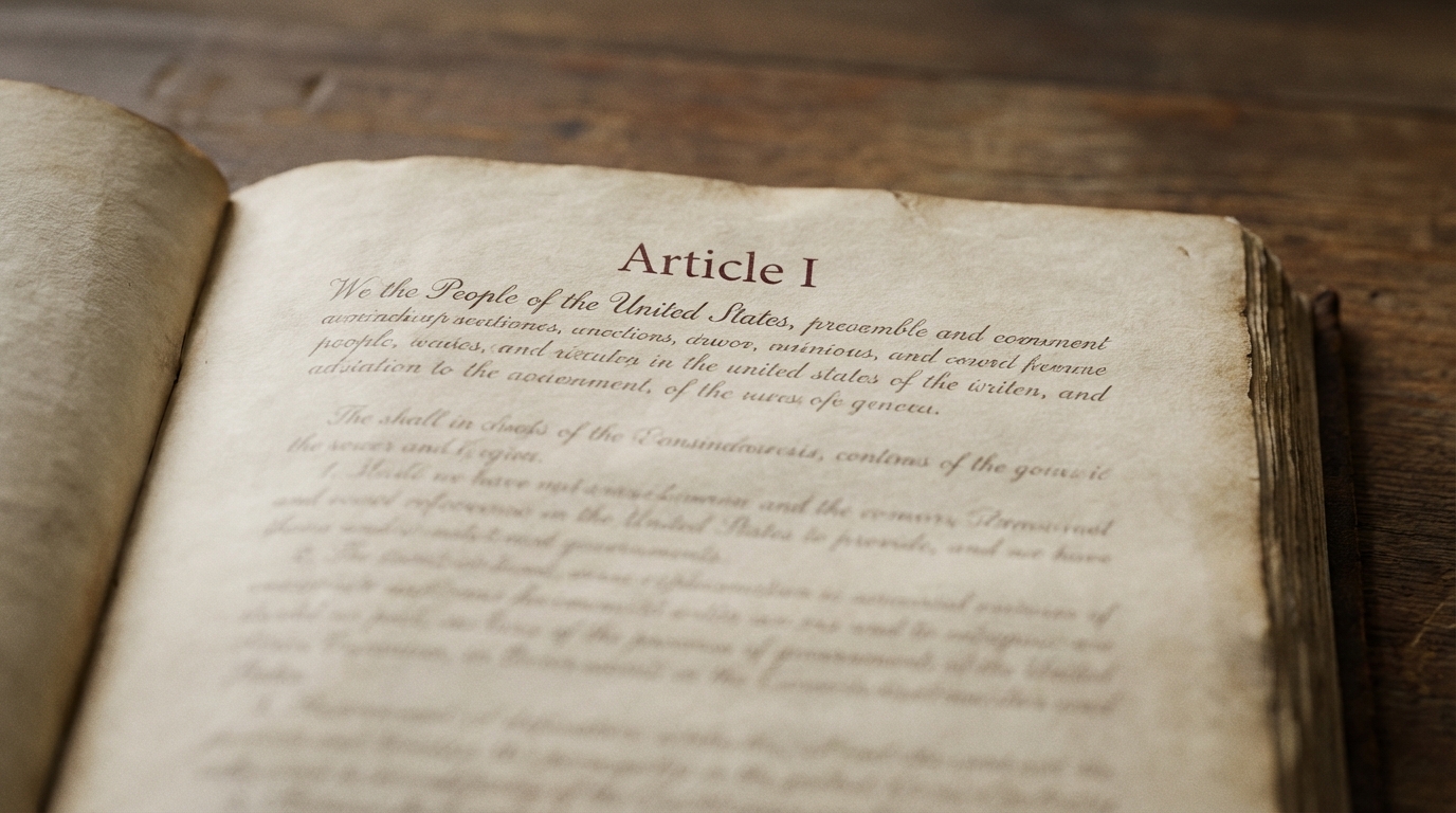 Legislative branch Article 1 explained: who made it and why it matters