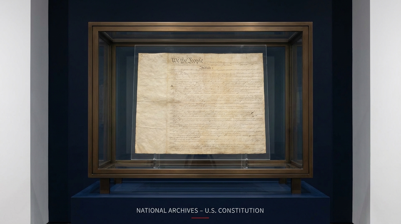 us constitution and declaration of independence — What the original ...